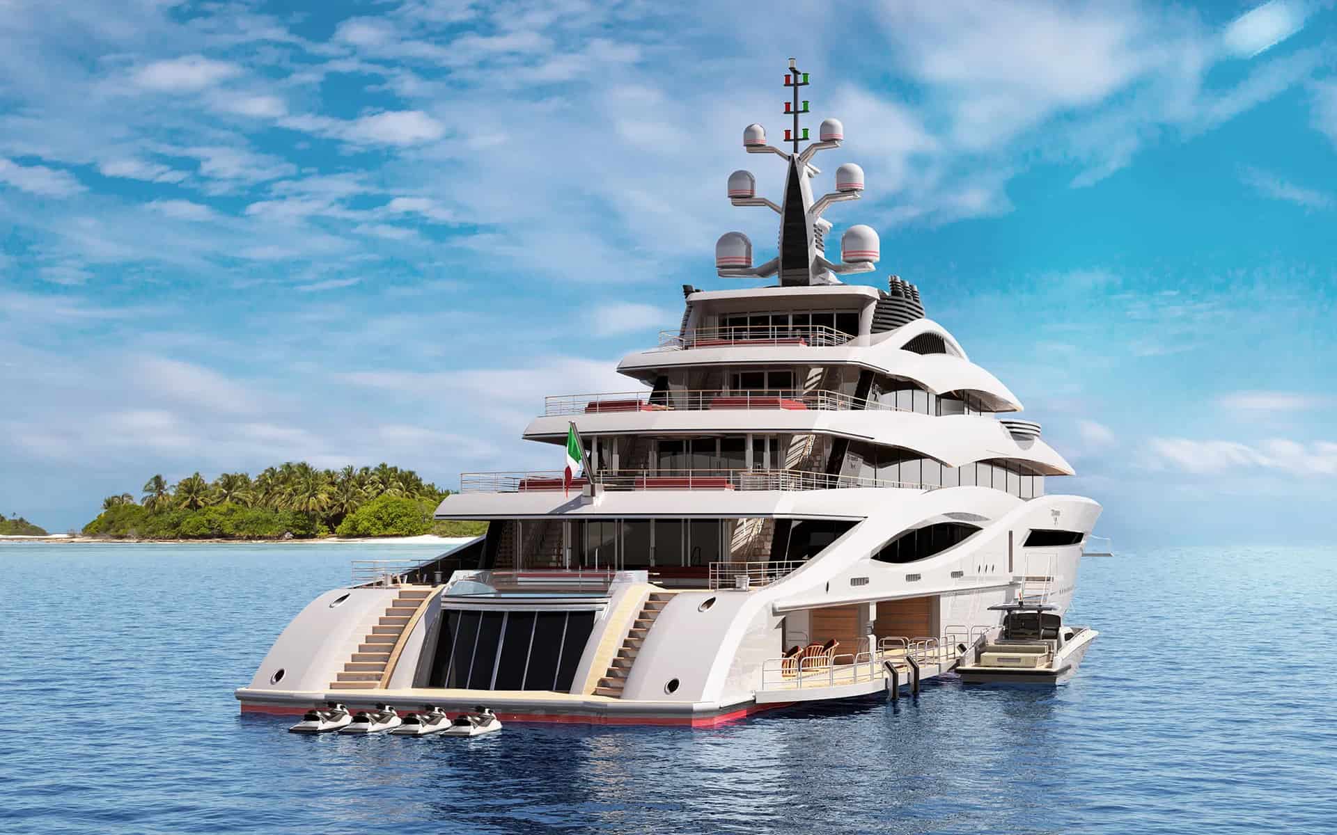 Project Century X Superyacht vine din viitor - Caesar Emporium